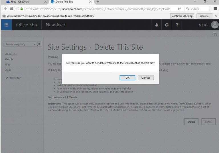 Restrict OneDrive For Business Access - Netwoven