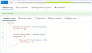 How to Display additional & custom properties in MS Office 365 Profile ...