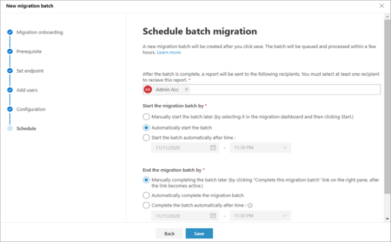 Automate Google Workspace migration to Microsoft 365 with Exchange ...