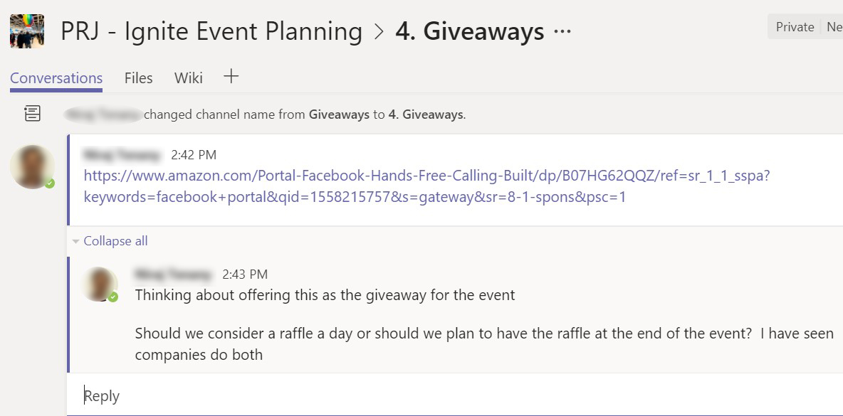 Building the Right Event Planning Team Using Microsoft Teams - Netwoven