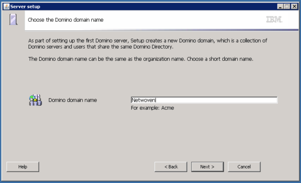 Installing and configuring the Lotus Domino Server - Part 1