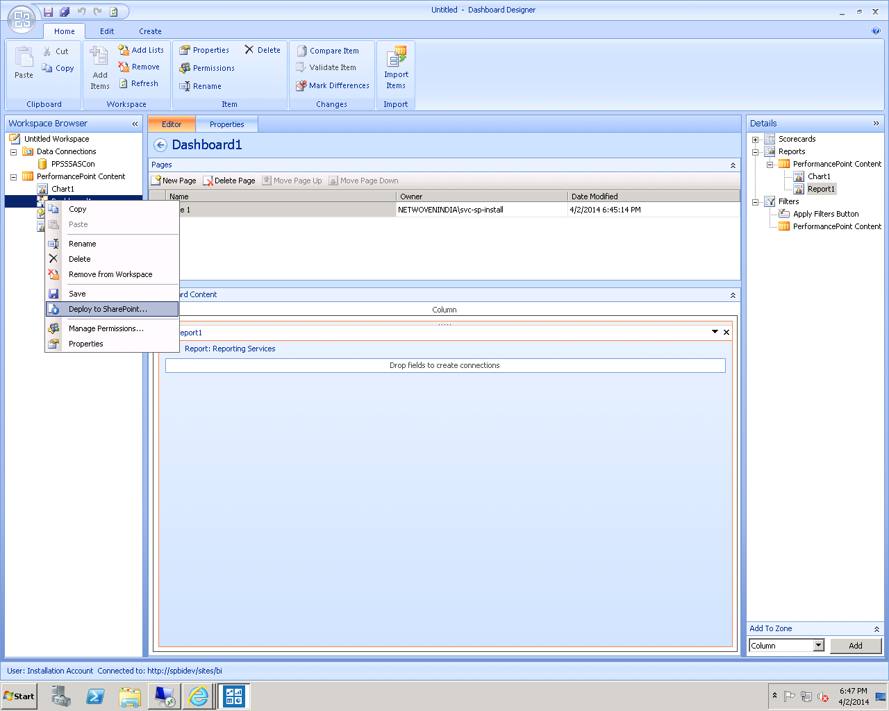 How to prepare a simple OLAP cube using SQL Server Analysis Services