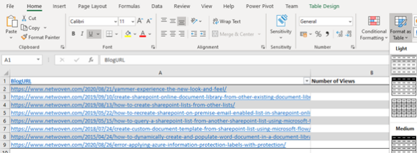 Power Automate to List and Update Online Excel Table Rows - Netwoven