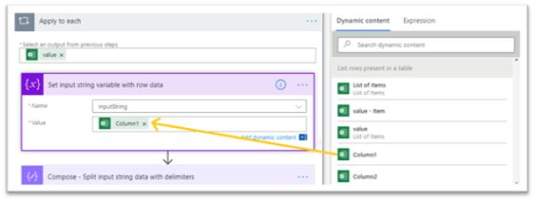 Power Automate Conditional Substring Pattern Filtration of Excel ...