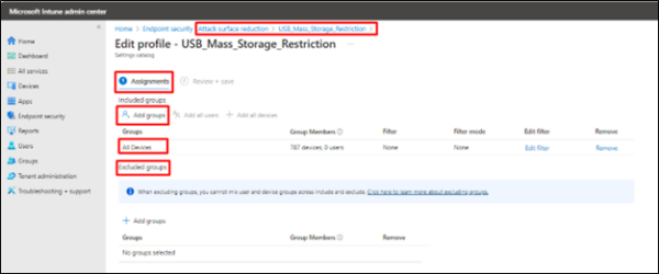 How to Block USB Storage Access and Set Exclusions Using Intune - Netwoven