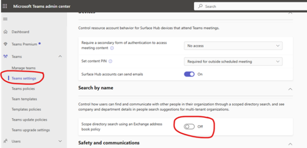 Managing the Discoverability of Private Microsoft Teams